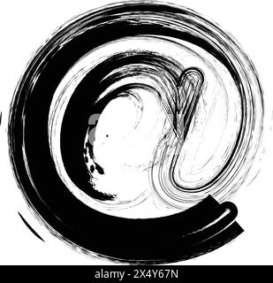 Textured font with an eroded rough letterpress print texture. Unique ...