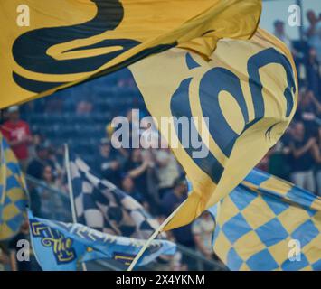Seattle Sounders FC Forward Paul Rothrock (14) celebrates his goal with ...