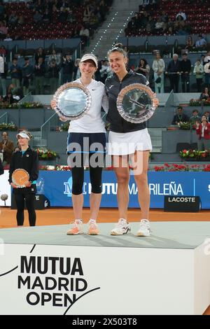 Laura Siegemund during her doubles match with Beatriz Haddad Maia ...