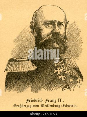 Friedrich Franz II, Prussian field marshal and minister of war ...