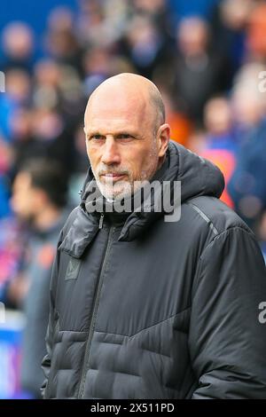 Rangers manager Philippe Clement during the William Hill Premiership ...