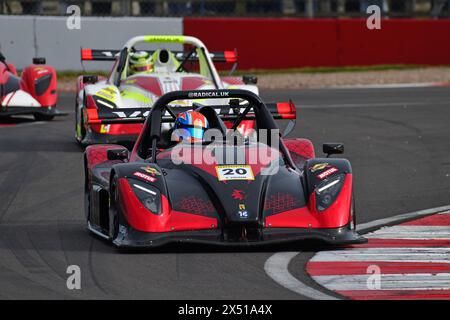 Chris Lulham, Valour Racing, 2024 Hagerty Radical Cup UK, a single ...
