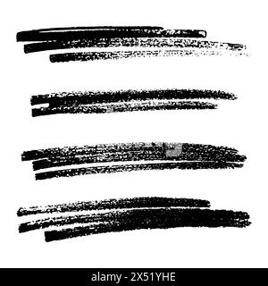 Sketch Scribble Smear. Black ink brush stroke and pencil drawing; great ...