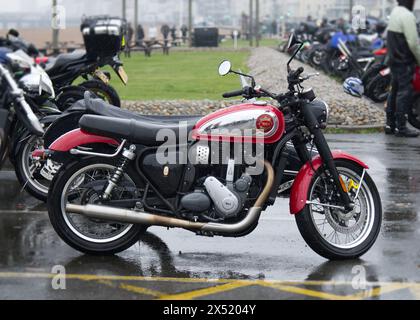 BSA Motorcycle, May Day Run, Hastings, UK Stock Photo - Alamy