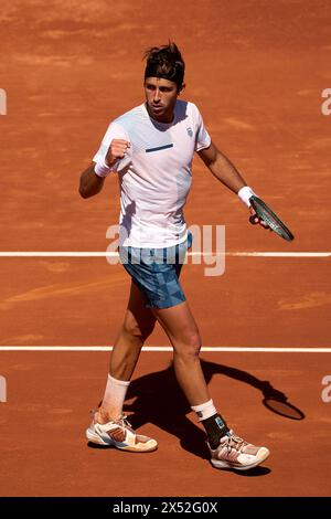 Cameron Norrie of Britain celebrates winning the second round men's ...