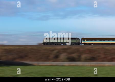 Locomotive Services LTD class 47 locomotive 47805 on the west coast ...