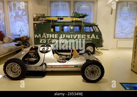 Prototypes in a museum, in a car museum, AUTOMUSEUM PROTOTYP, Hamburg ...