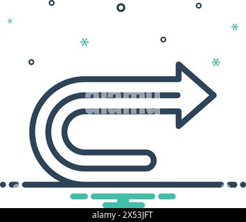 Icon for redo, signaling Stock Vector Image & Art - Alamy