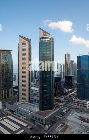 Gate mall west bay Doha Qatar Stock Photo - Alamy