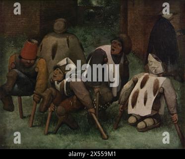 The Beggars Painting by Pieter Bruegel the Elder Stock Photo - Alamy