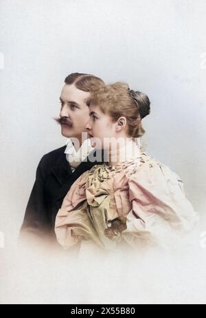 people, couples, 1900 - 1930, couple, dancing, studio shot, picture ...