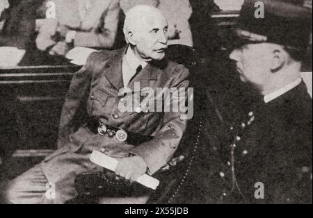 Marshal Henri Philippe Pétain (1856 - 1951) - the French General who ...