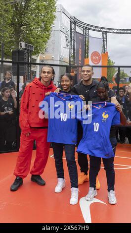 Non Exclusive: Nike partnered with football icon Kylian Mbappé and his ...