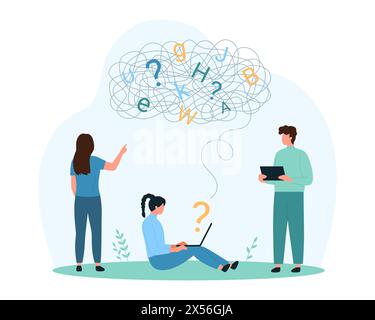 Dyslexia, learning, reading text and understanding problem, dyslexic ...