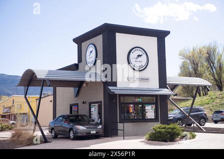 Kangaroo Coffee, a local coffee drive thru chain in Colorado Springs ...