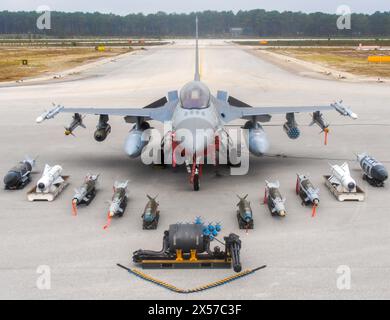 Powerful F16 fighter jet armed for action. Portuguese Air Force ready ...