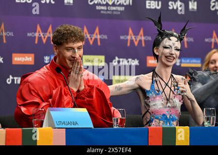 Bambie Thug representing Ireland with the song Doomsday Blue during the ...