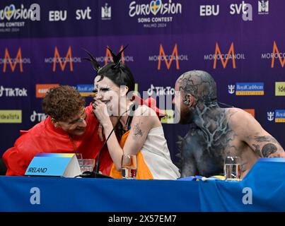 Bambie Thug representing Ireland with the song Doomsday Blue during the ...