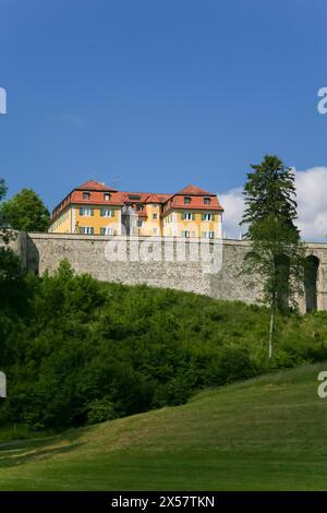 Grafeneck Castle, former hunting lodge of the Dukes of Wuerttemberg ...