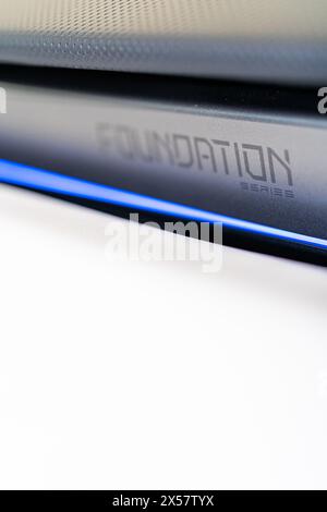 Detailed Close-Up of Tesla Cybertruck Exterior Angle Stock Photo - Alamy