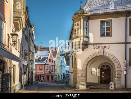 Town Hall, Fuessen, Bavaria, Germany Stock Photo - Alamy