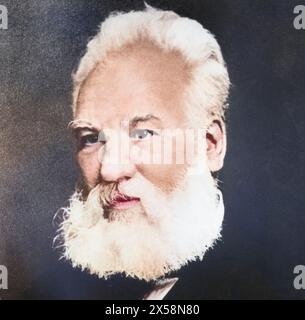 Portrait of Alexander Graham Bell, 1904 Stock Photo - Alamy