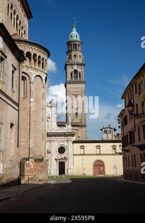 Parma urban landscape with cloudy sky Stock Photo - Alamy