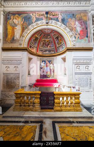 Biblical scenes by Baldassarre Peruzzi in the Ponzetti chapel - Church ...