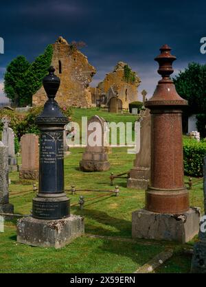 St. Duthacs in Tain, Scotland is a surviving medieval church built in ...