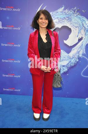 Shaparak Khorsandi at the "Spirited Away" press night, London Coliseum ...
