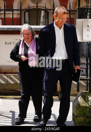 Auriol Grey, who shouted and waved at a cyclist causing her to fall ...