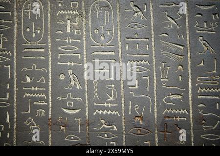 The Shabako Stone, Egyptian sculpture, The British Museum, London ...