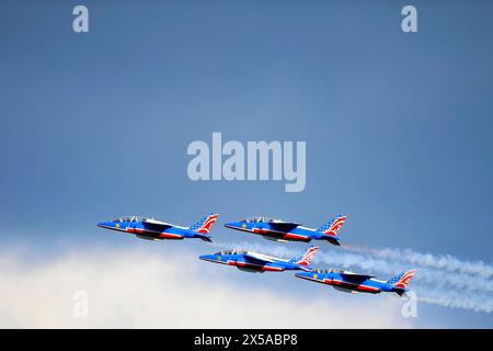 France - Le Mans, le vendredi 15 septembre 2017. Patrouille de France ...