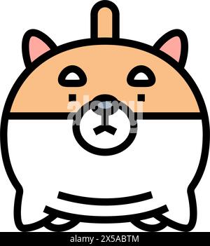 plushies kawaii color icon vector illustration Stock Vector Image & Art ...