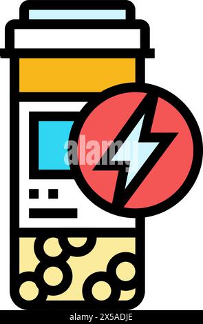 painkillers medicines pharmacy color icon vector illustration Stock ...