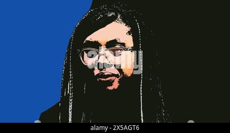 Portrait of British Conservative MP, Kemi Badenoch, AKA Olukemi ...