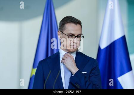 Staatsbesuch, Bundeskanzler Scholz, Präsident Finnland, Alexander Stubb ...