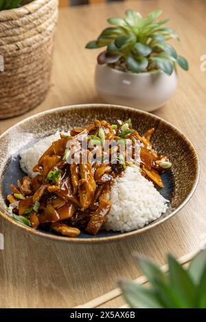 chicken over rice Stock Photo - Alamy