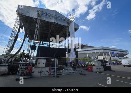Ostrava, Czech Republic. 08th May, 2024. One of entrances to Ostravar ...