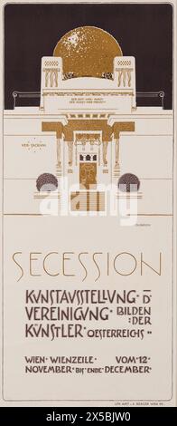 Poster for the II Exhibition of the Vienna Secession. Museum: PRIVATE ...