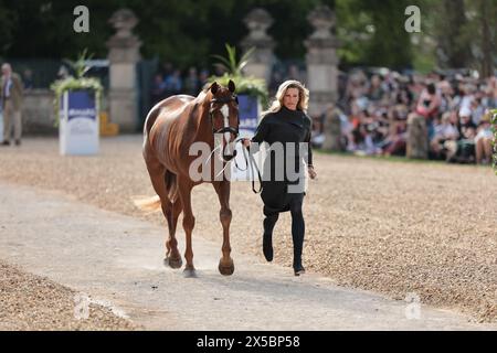 Alexandra Knowles of the United States with Morswood during the first ...