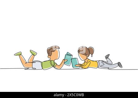 Concept of kids education while reading the book. Open book with many ...