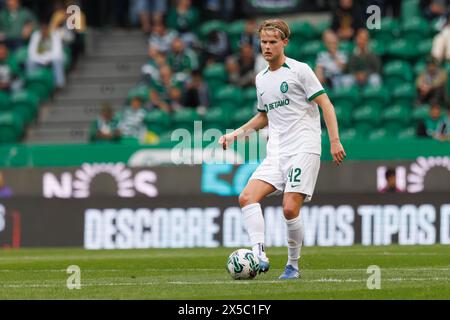 Morten Hjulmand of Sporting CP in action during UEFA Champions League ...