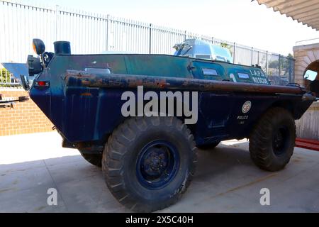 Exhibition of Police vehicles at the LAPD Los Angeles Police Museum ...