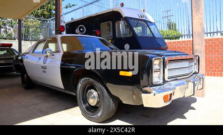 Exhibition of Police vehicles at the LAPD Los Angeles Police Museum ...