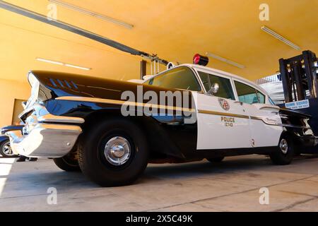 Exhibition of Police vehicles at the LAPD Los Angeles Police Museum ...