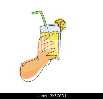 Hand-drawn lemon slices line art seamless pattern. Isolated on white ...