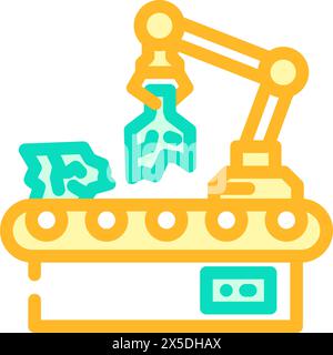 municipal solid waste msw color icon vector. municipal solid waste msw ...