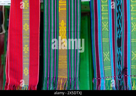 Tais, traditional textile from Timor-Leste Stock Photo - Alamy