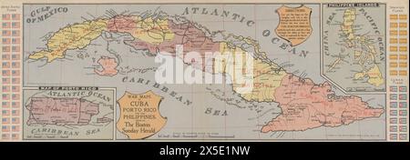 19th century Map of the Philippines Stock Photo - Alamy